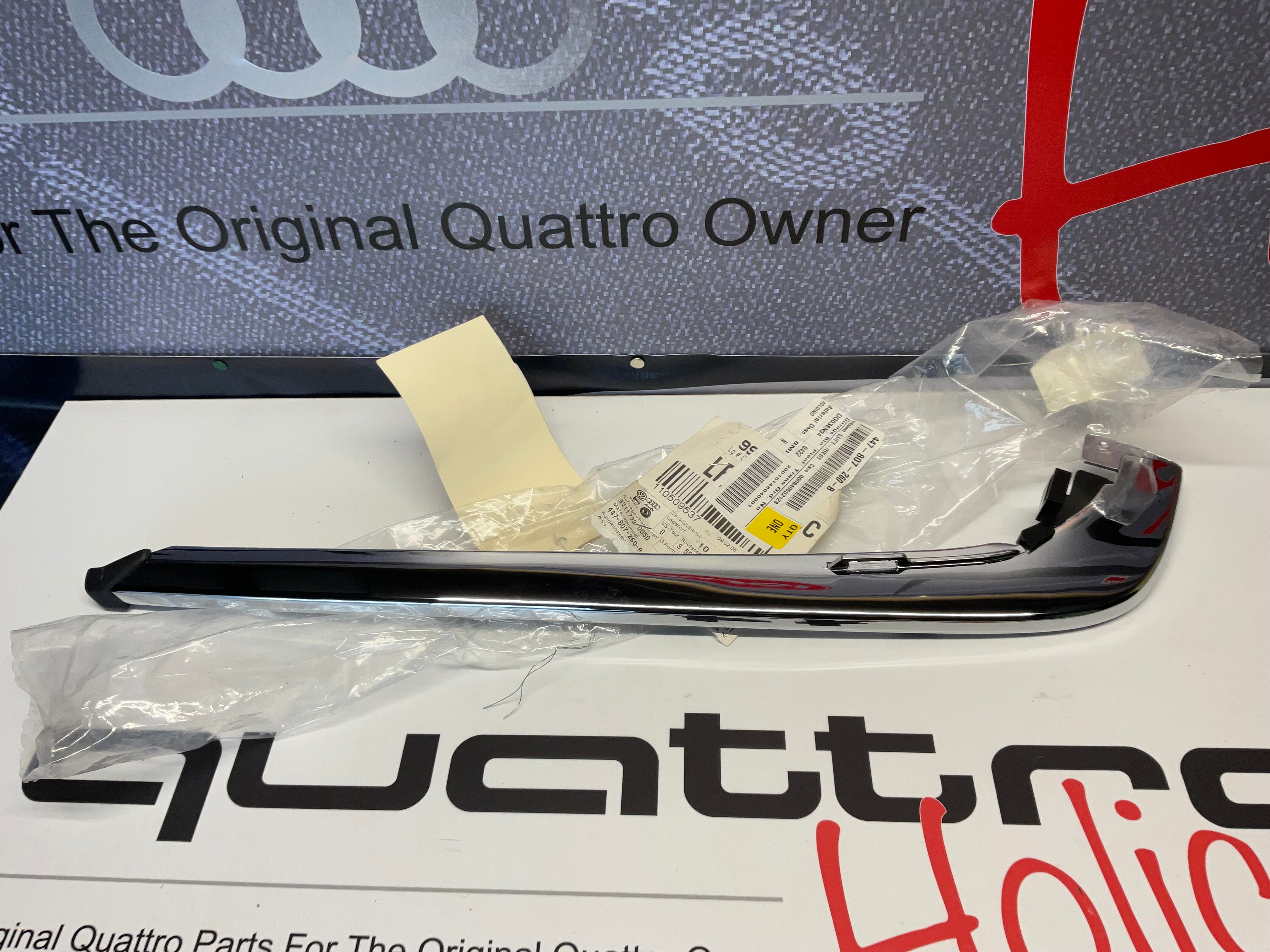 Passenger Front Bumper Trim 447807260B NOS – Quattroholics