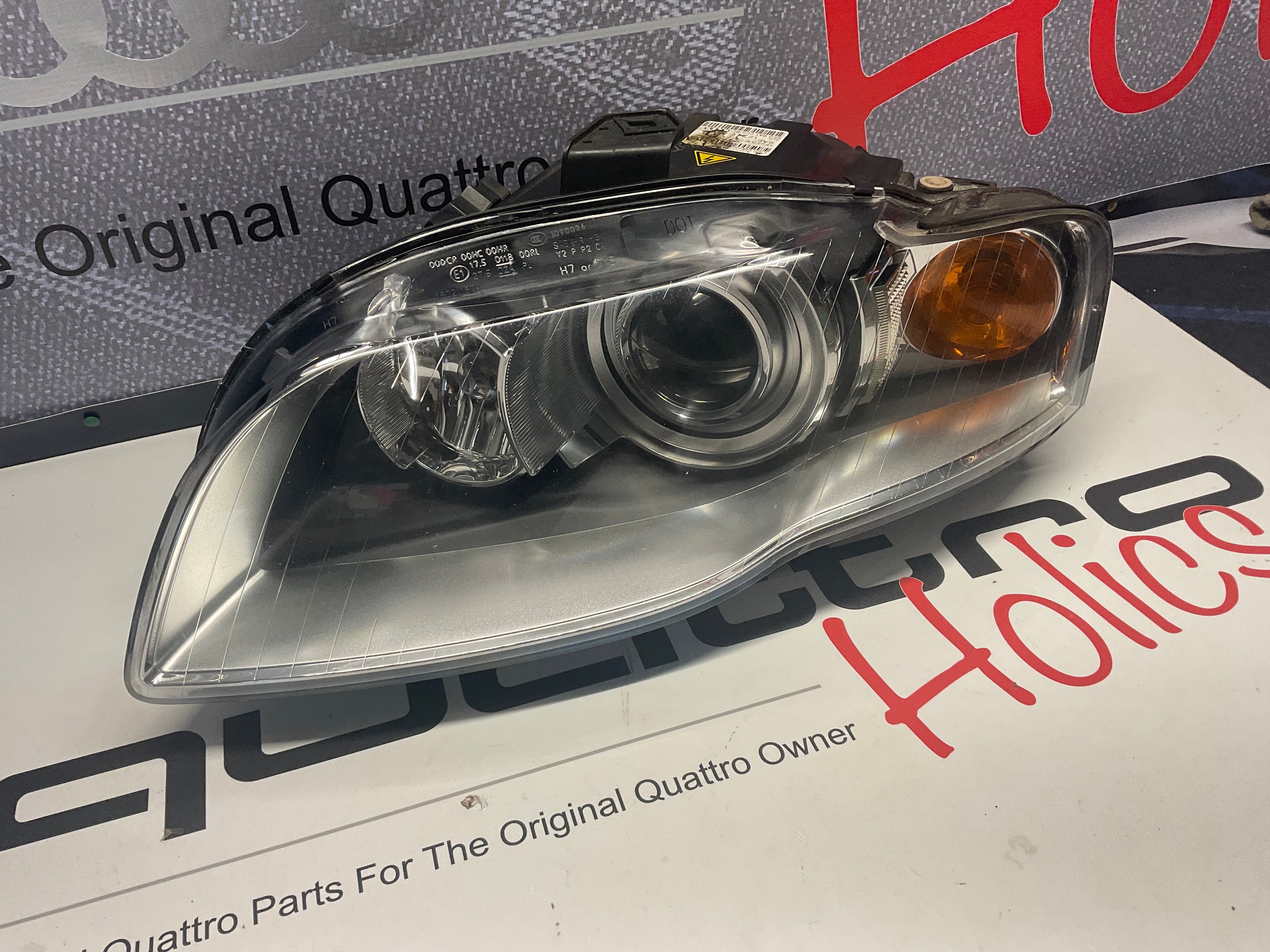 Driver Headlight Assembly Complete 8E0941029BD B7 RS4 Left – Quattroholics