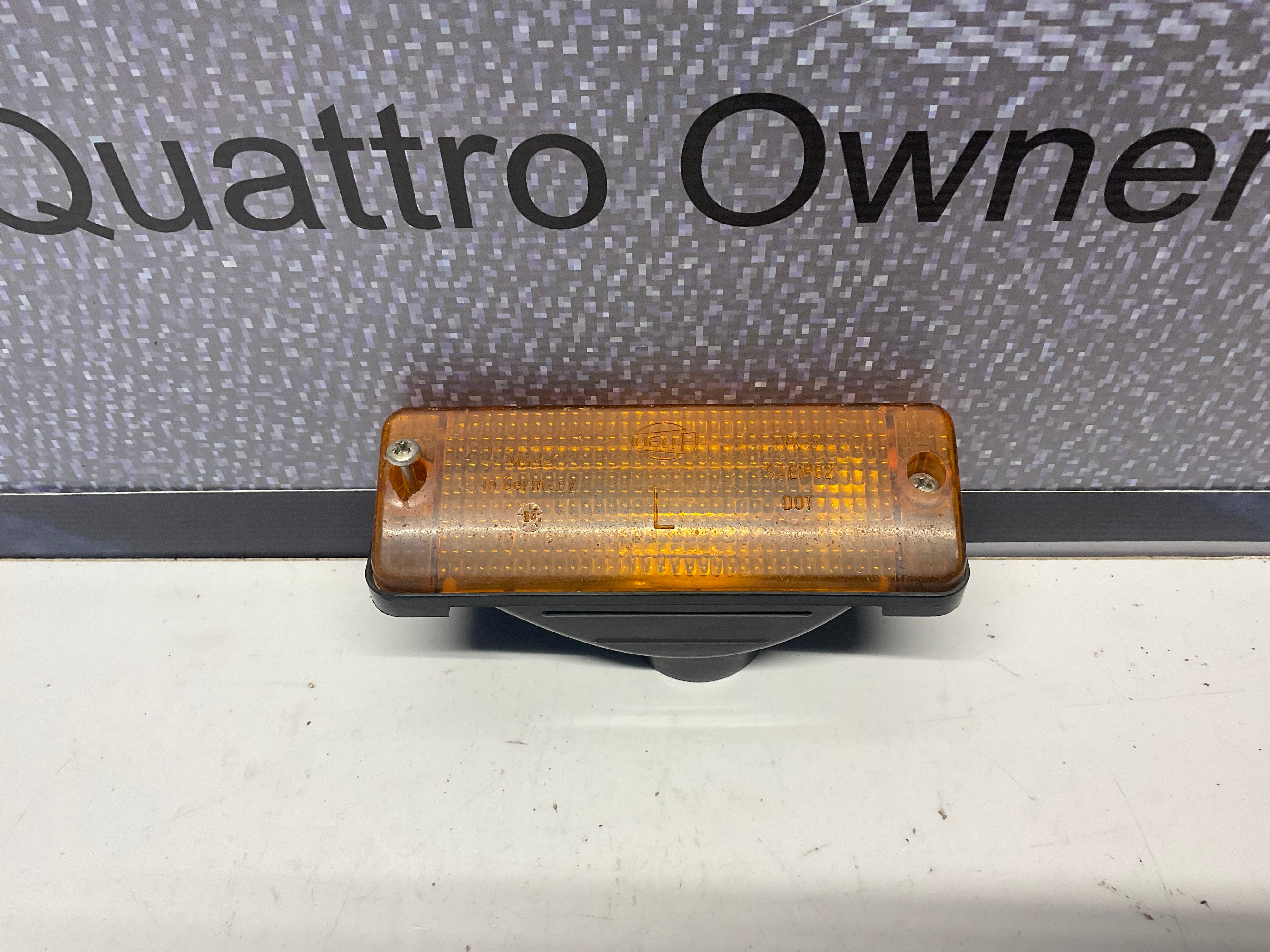 Front Bumper Turn Signal Lens Left 4439530049 Hella C3 – Quattroholics