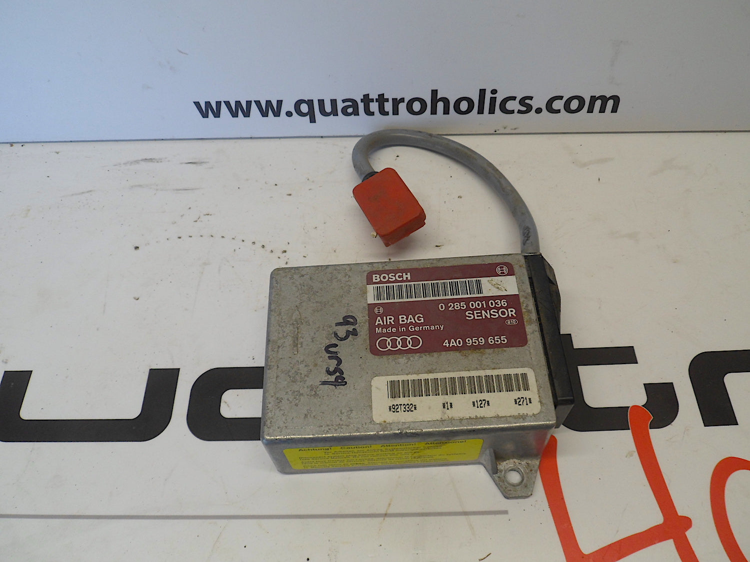 Airbag Crash Sensor Module 4A0959655 – Quattroholics